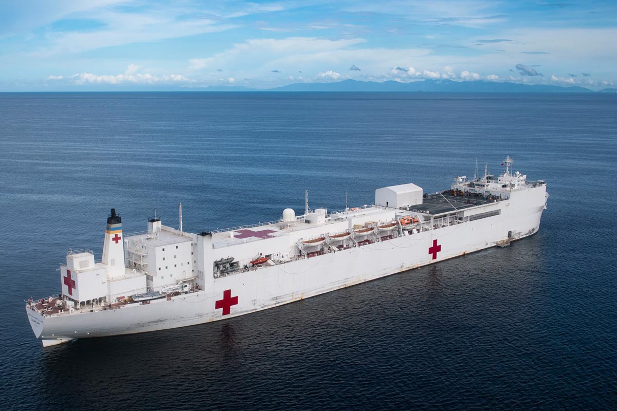 There's No Timeline Yet for When Hospital Ship Comfort Will Deploy to ...