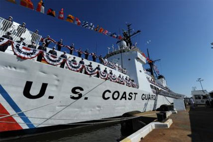 Coast Guard Decommissions Cutter Gallatin | Military.com