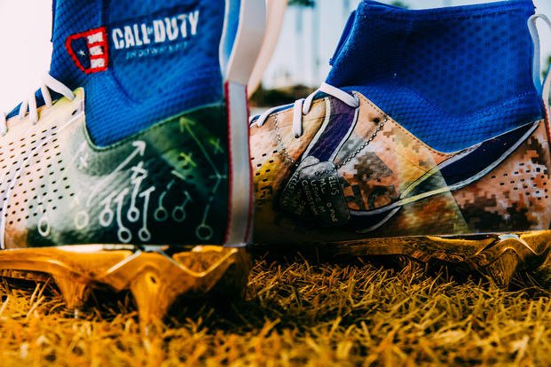 Marine Myron Ellis Honored by Pittsburgh Steelers' JuJu Smith-Schuster ...