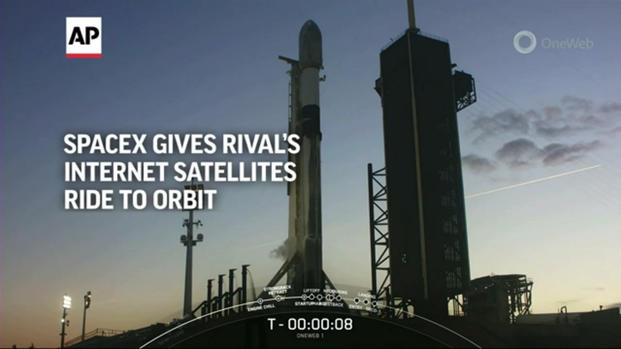 SpaceX Launches Internet Satellites for Competitor | Military.com