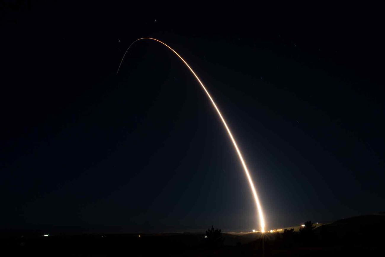 US Check Launches Unarmed Intercontinental Ballistic Missile - Special ...